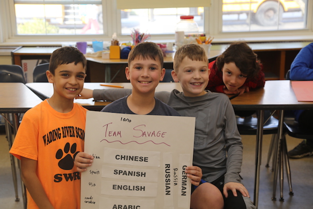 Students in Wading River participate in World Language club - Riverhead ...
