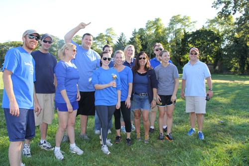 Photos from first East End Media Kickball Tournament - Riverhead News ...
