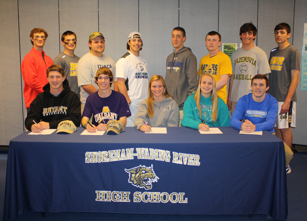 SWR student-athletes bound for college - Riverhead News Review Archives