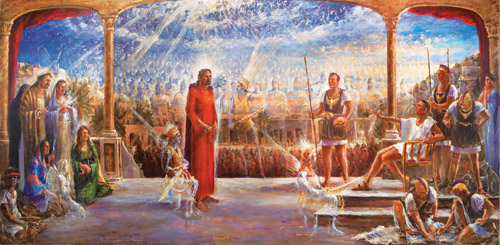 Mural man unveils his latest work, a three-part painting - Riverhead ...