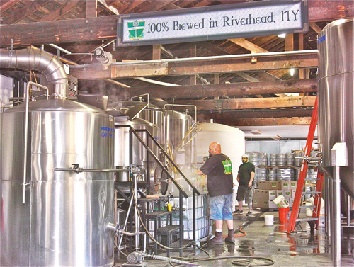 Watch: Long Ireland bottling first North Fork ‘local’ brew - Riverhead ...