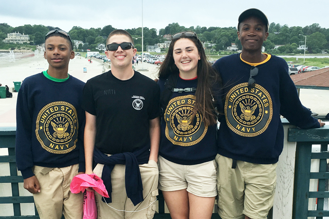 Local students graduate from NJROTC Leadership Academy - Riverhead News Review Archives