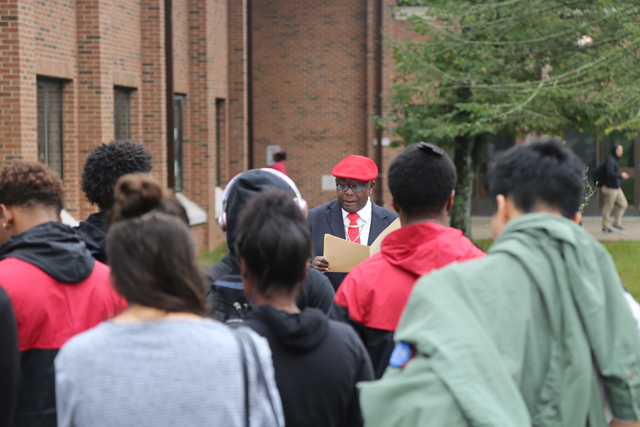 Demitri Hampton remembered with bench rededication at SCCC - Riverhead ...